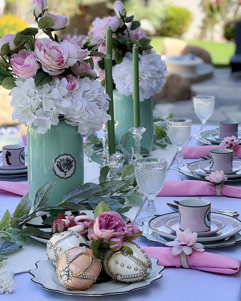 Stunning Pastel Table Setting | How to Create One for Easter or Spring ...