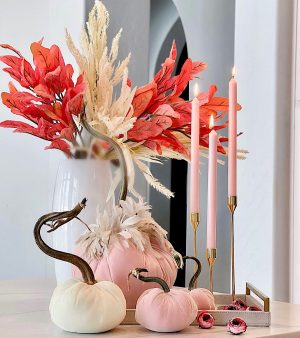 How to Decorate Your Home in Pink for a Romantic Fall Look!