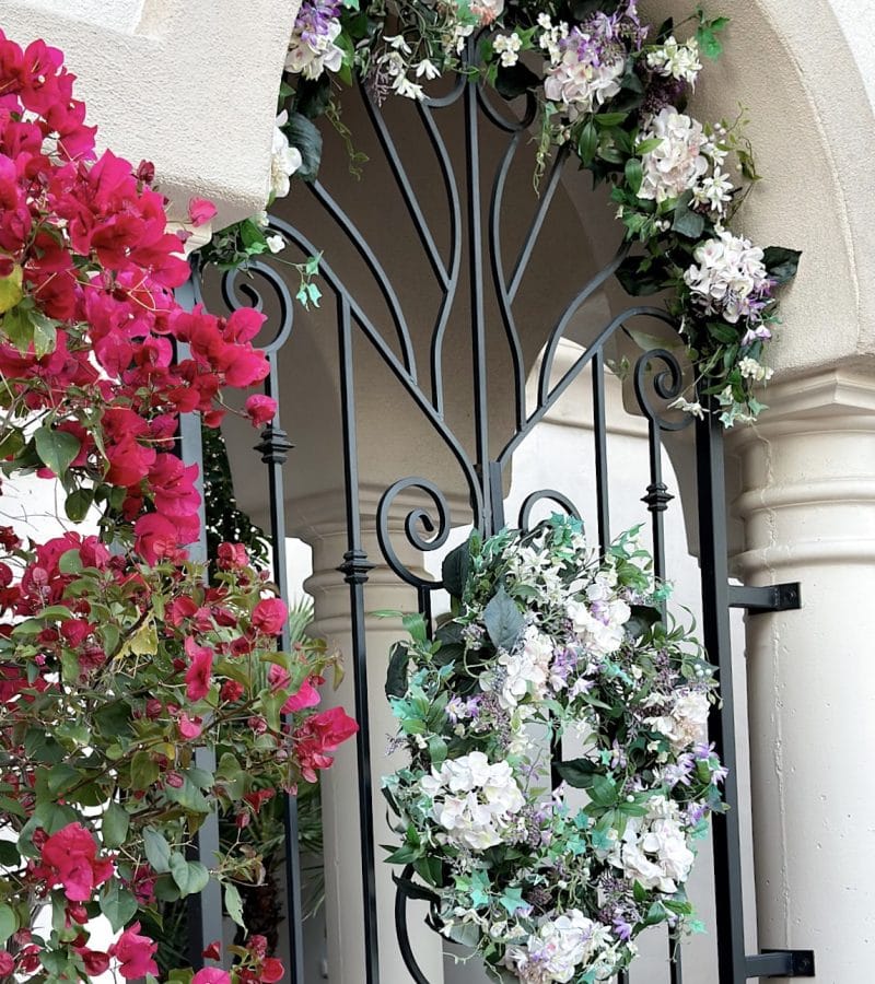 Pink Peonies and Roses: 9 Secrets to a Front Door Paradise