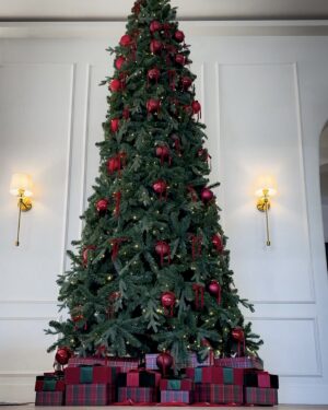 Red and Green Christmas Decor, Ralph Lauren Christmas Inspired